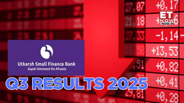 Utkarsh Small Finance Bank Q3 Results 2025: Rs 168 cr loss – Check quarterly earnings details of ...
