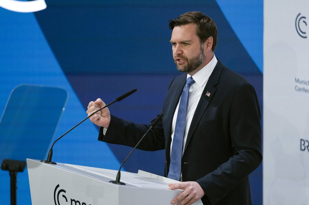 ‘A new sheriff in town’: JD Vance pushes Europe on migration, free speech ‘A new sheriff in town’: JD Vance pushes Europe on migration, free speech