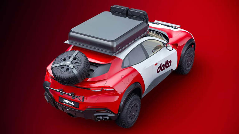 La Ferrari Purosangue devient un camping-car tout-terrain ultra-rapide