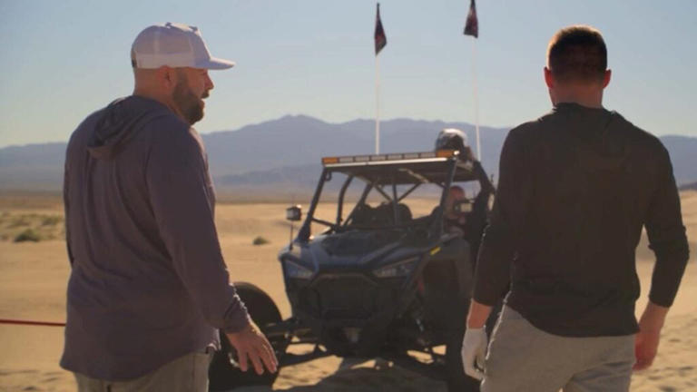 Subpar takes on ultimate sand trap with NASCAR driver Kyle Busch