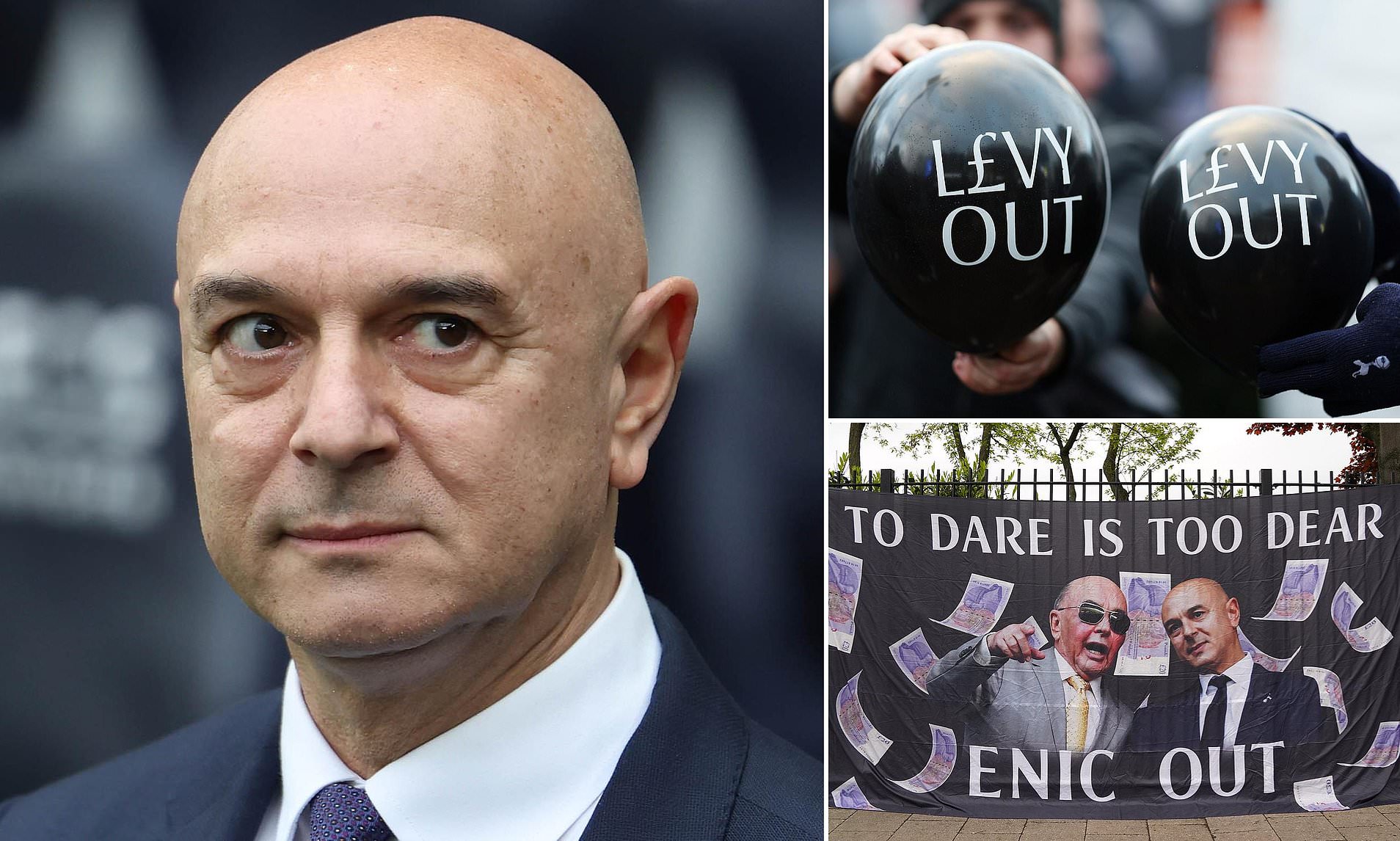 Tottenham fans plan BIGGEST ever protest against Daniel Levy as ...