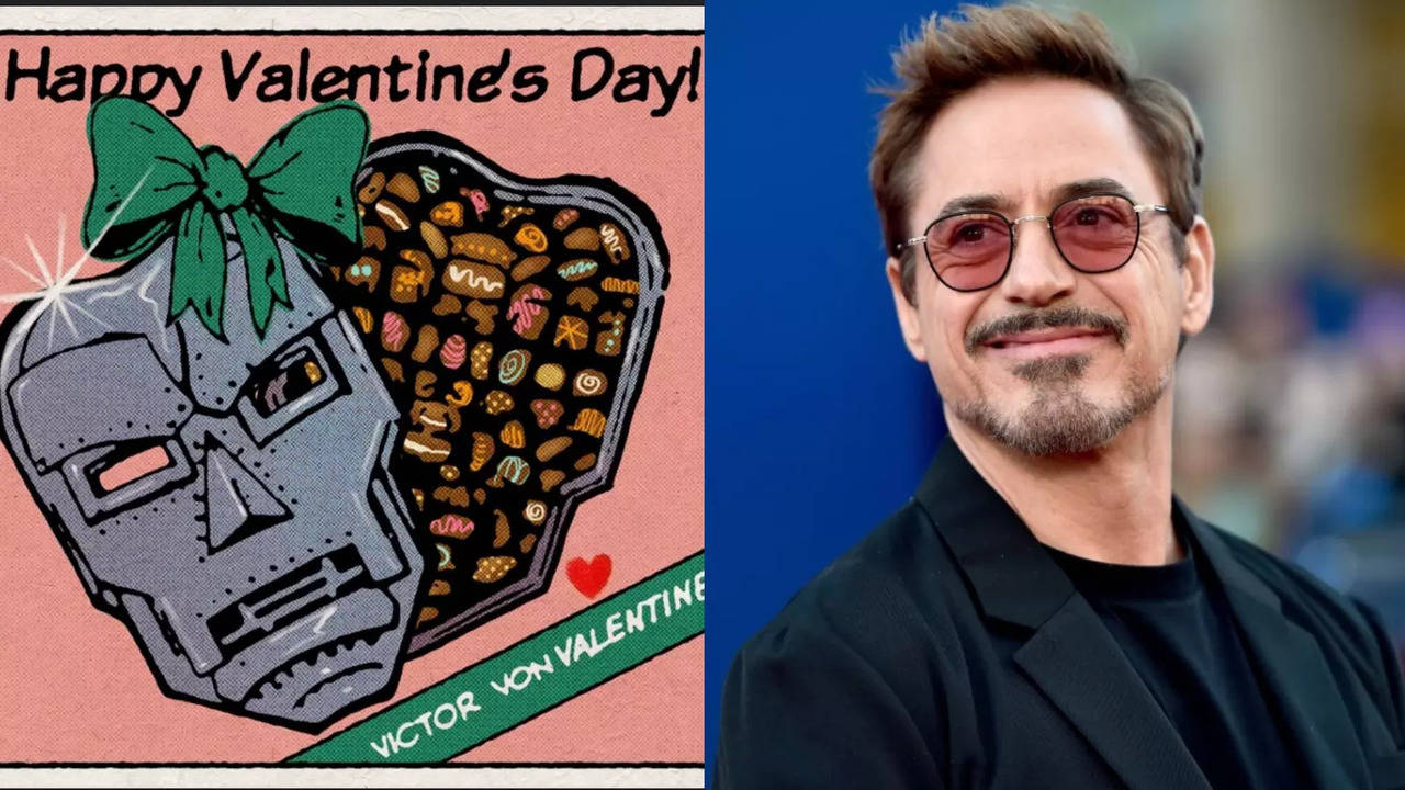 Robert Downey Jr Drops Doctor Doom Valentine's Day Card, Fans 'Can't ...