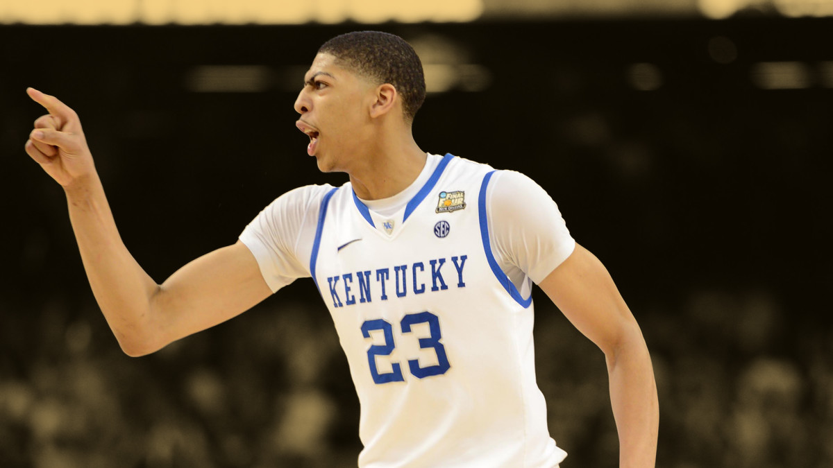 "I'm gonna do a hook. Air-ball" - Anthony Davis admitted he had zero post-game at Kentucky
