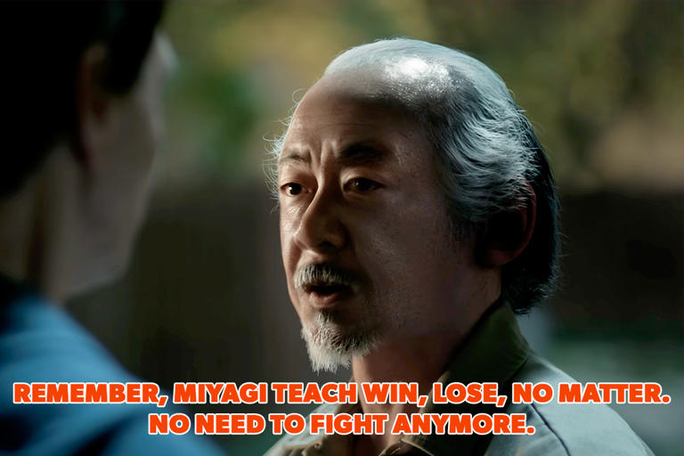 Mr. Miyagi Saves Daniel One Last Time as ‘Cobra Kai’ Honors The Great ...