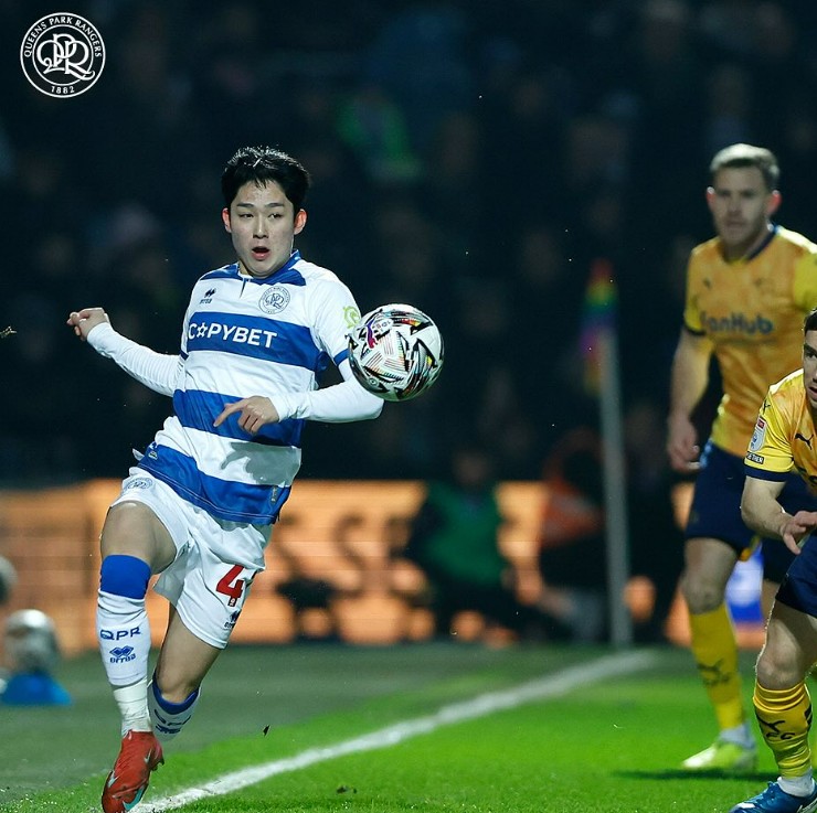 [챔피언십 REVIEW] "제가 바로 양민혁입니다" 英 첫 어시스트 기록+선발 출전까지...일 냈다! QPR, 더비 카운티에 4-0 대승