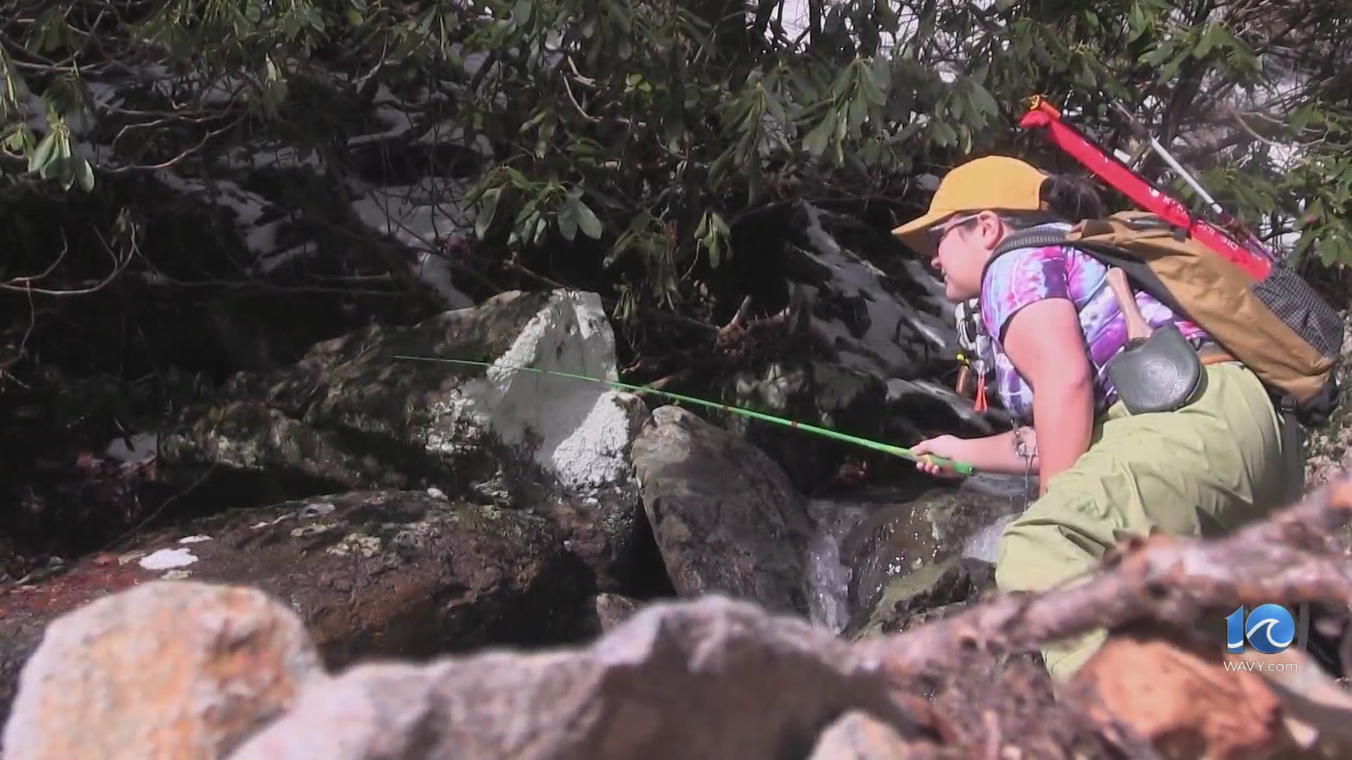 Japanese fishing method perfect for SW Va. mountains