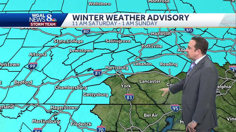 UPDATE | National Weather Service issues winter weather advisories