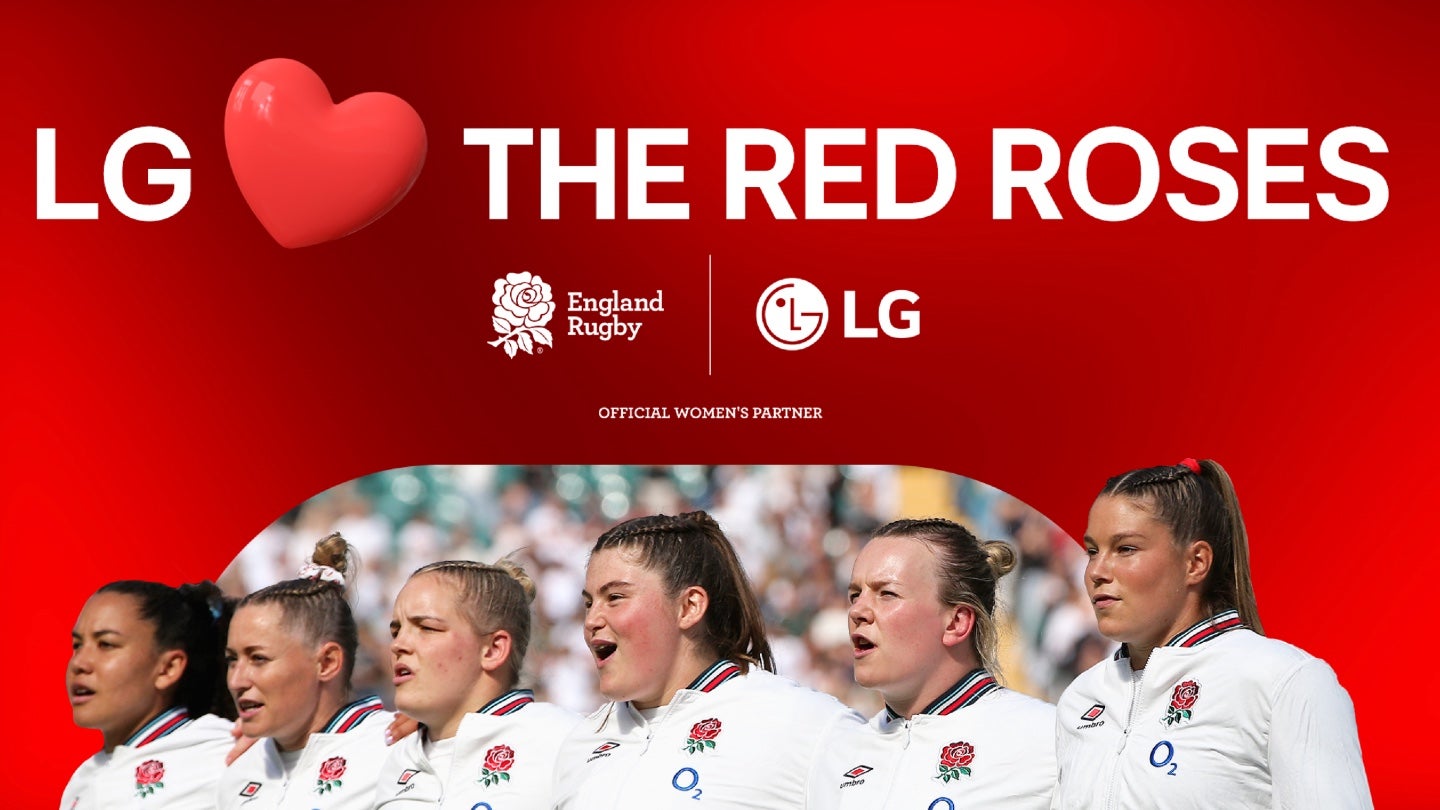 LG adds Red Roses deal to women’s sport portfolio