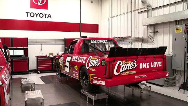 Toni Breidinger races into history as NASCAR's first Arab-American ...