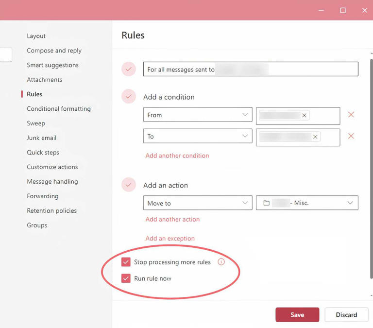 How to Set Up Rules in the "New" Outlook