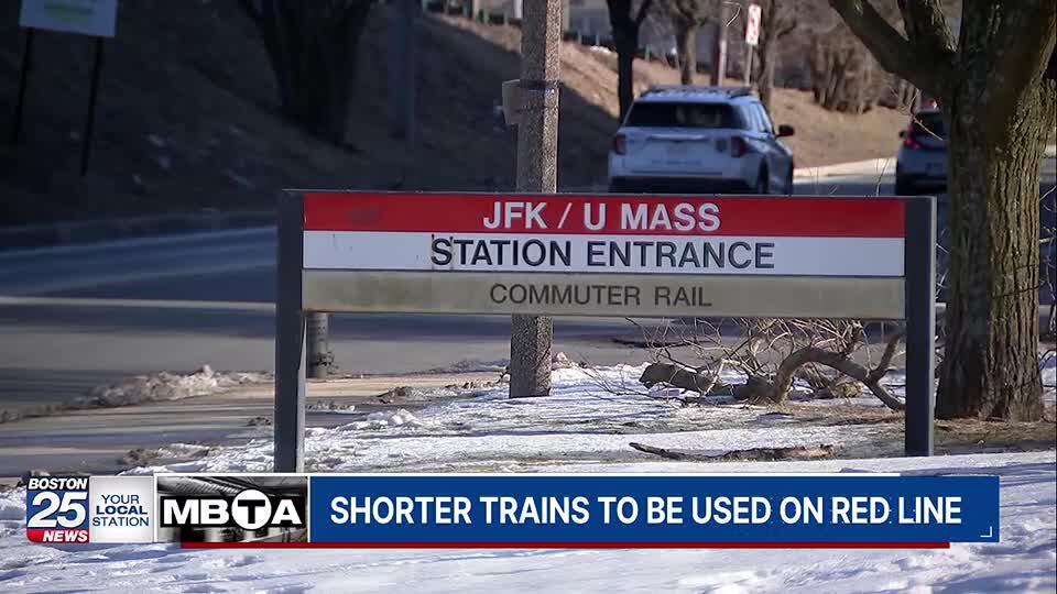 MBTA to shrink some Red Line trains to retire older cars, improve ...