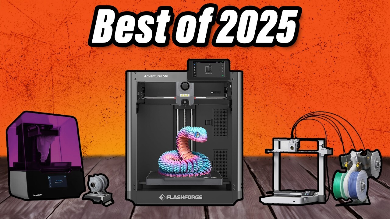 Best 3D Printers 2025 - The Only 6 To Consider Today