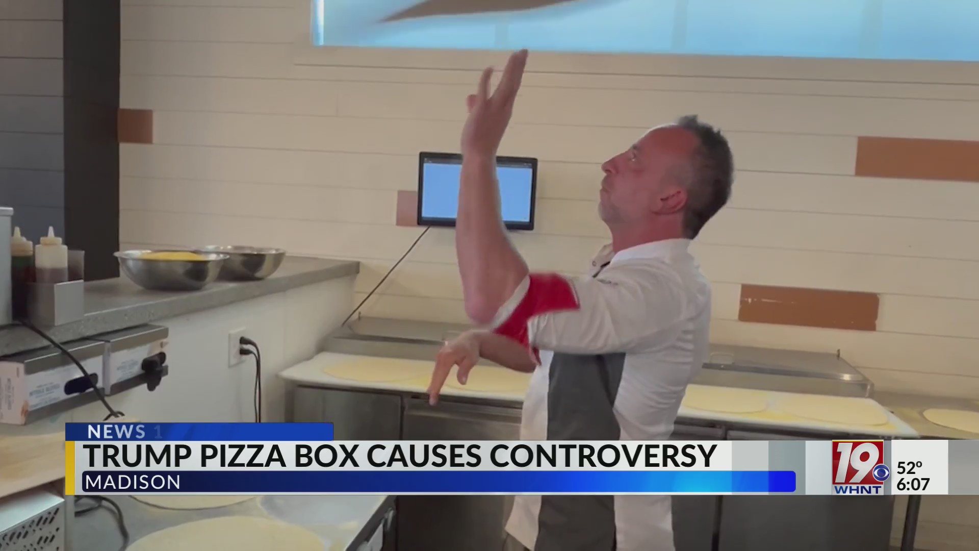 Trump Pizza Box Causes Controversy | Feb. 14, 2025 | News 19 at 6 p.m.