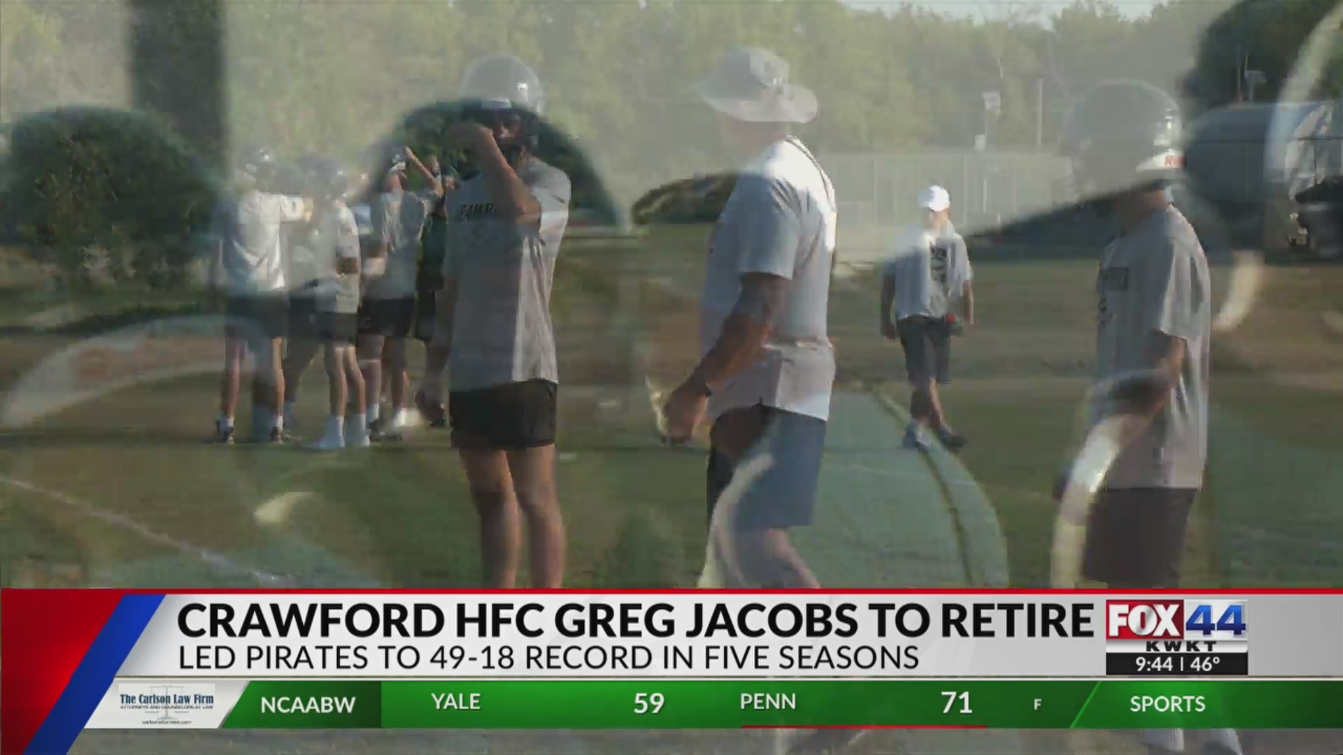 Crawford HFC Greg Jacobs to retire at end of the year