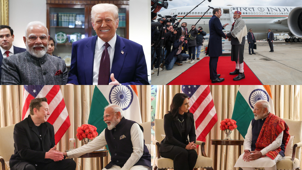 PM Modi back in India after historic visit to US and France featuring ...