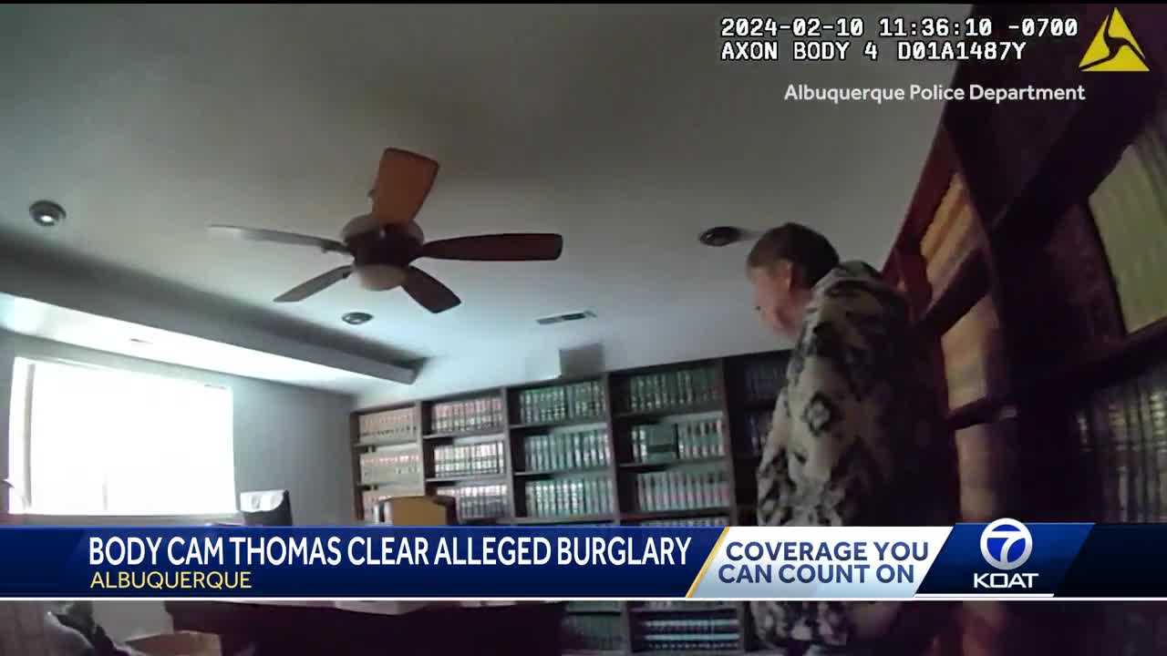 Video: Police respond to break-in at Thomas Clear's law office