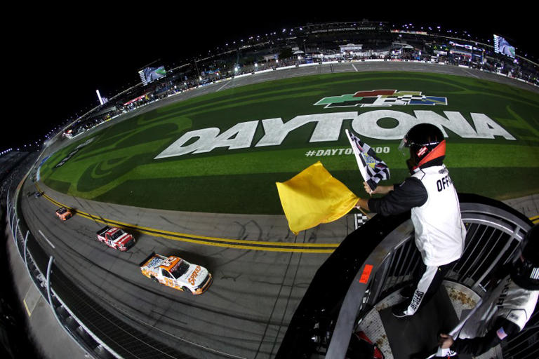 Kligerman disqualified after taking checkered flag at Daytona