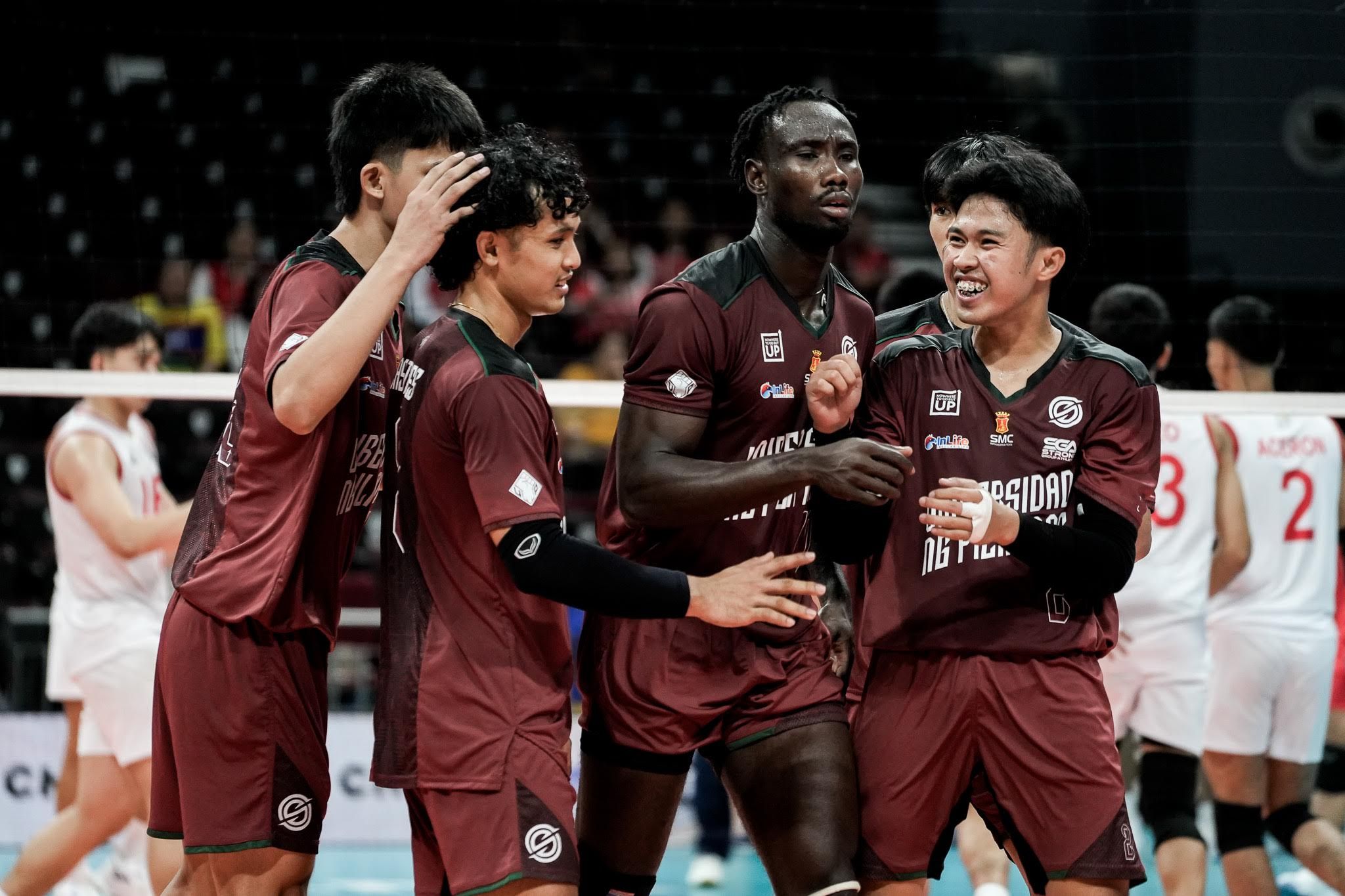 UAAP: Raheem makes statement debut as UP outlasts UE in five-set thriller