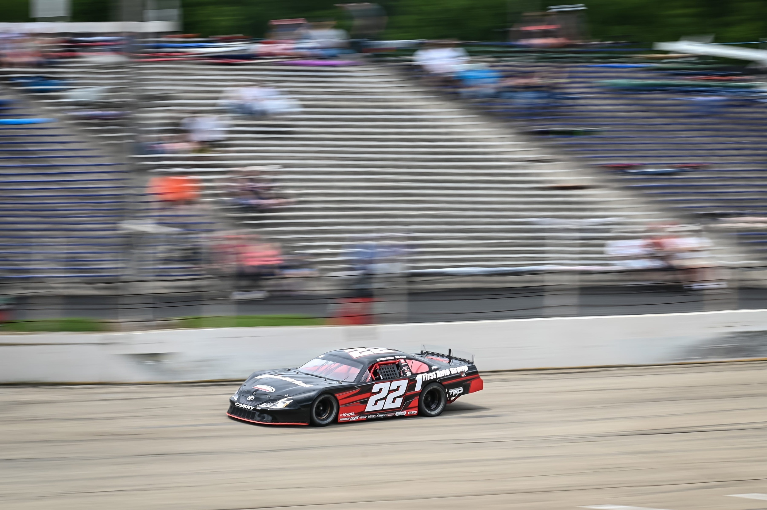 Gio Ruggiero finishes second in NASCAR Truck Series debut