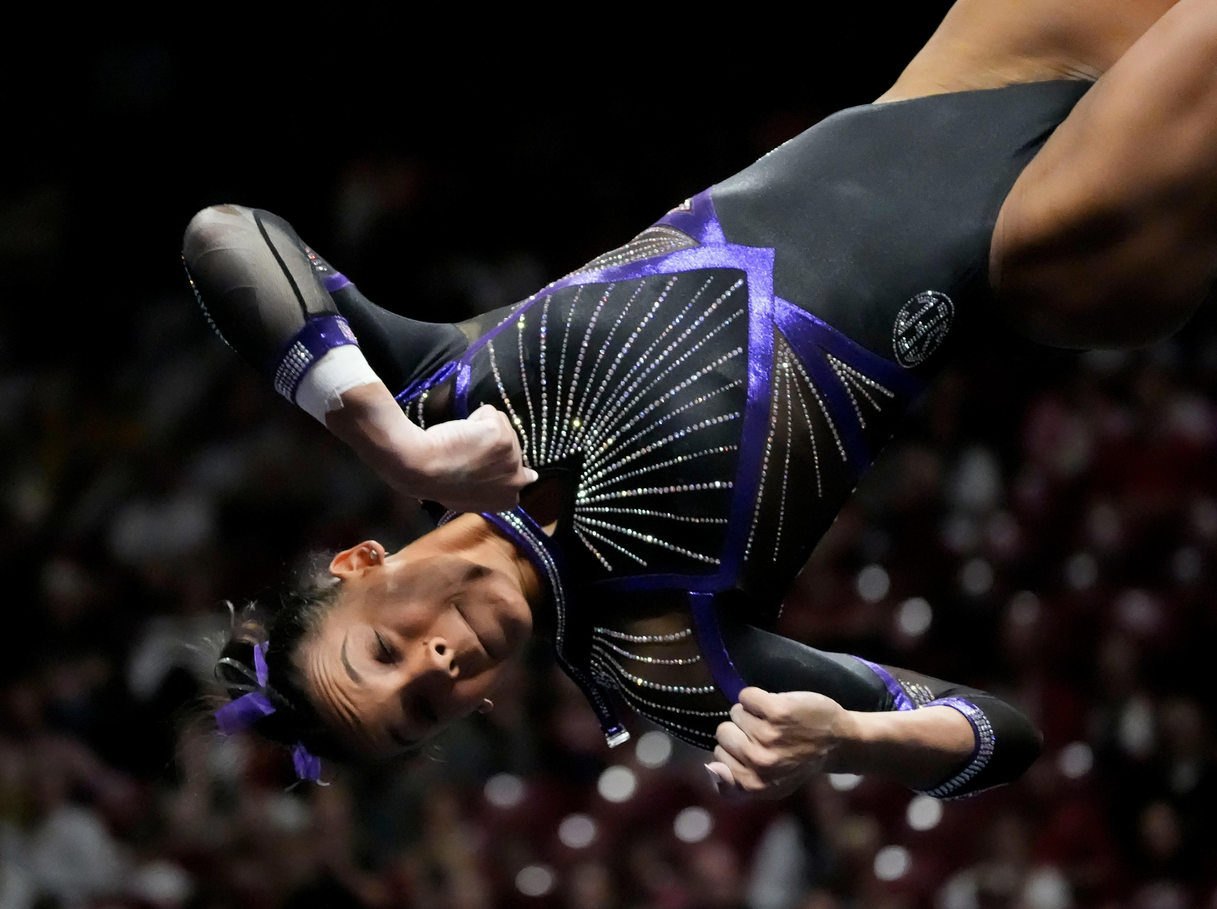 OU women's gymnastics suffers first loss of season as No. 1 Sooners ...