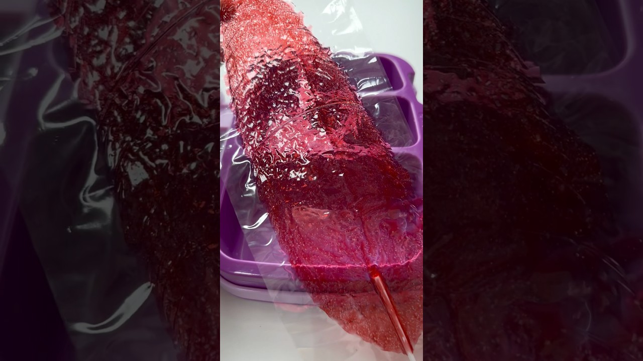 Packing school lunch with candy pizza slices