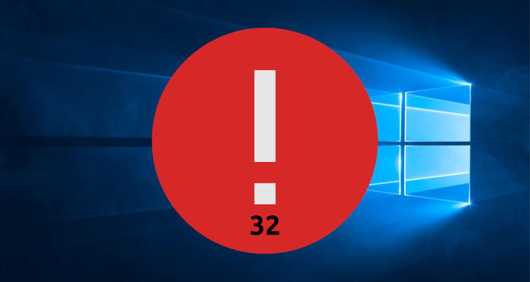 Error 32 en Windows: Causas, consecuencias y soluciones
