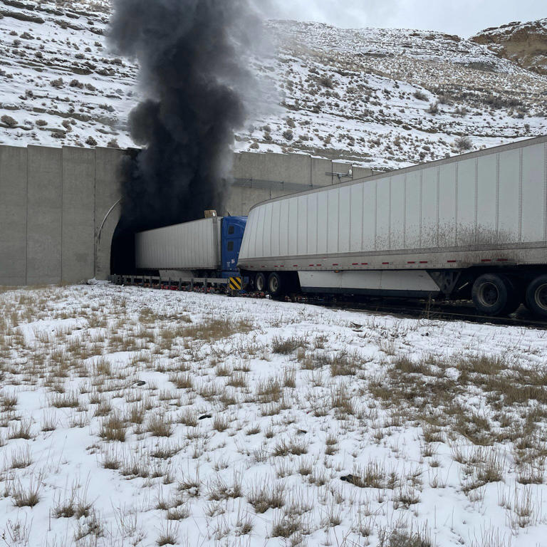 Deadly crash kills 2, ignites major fire inside I-80 tunnel near Green ...