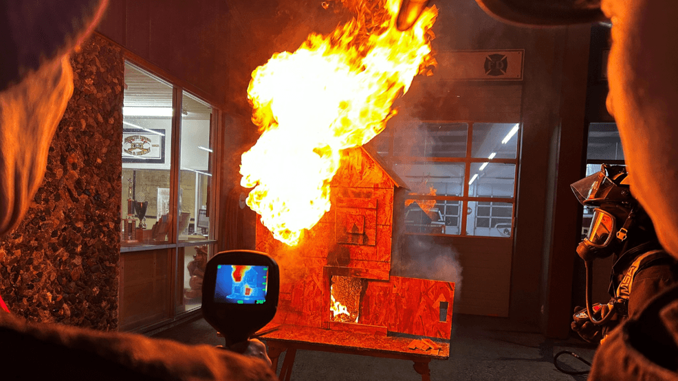 North Bend firefighters conduct live fire training with Palmer Fire ...