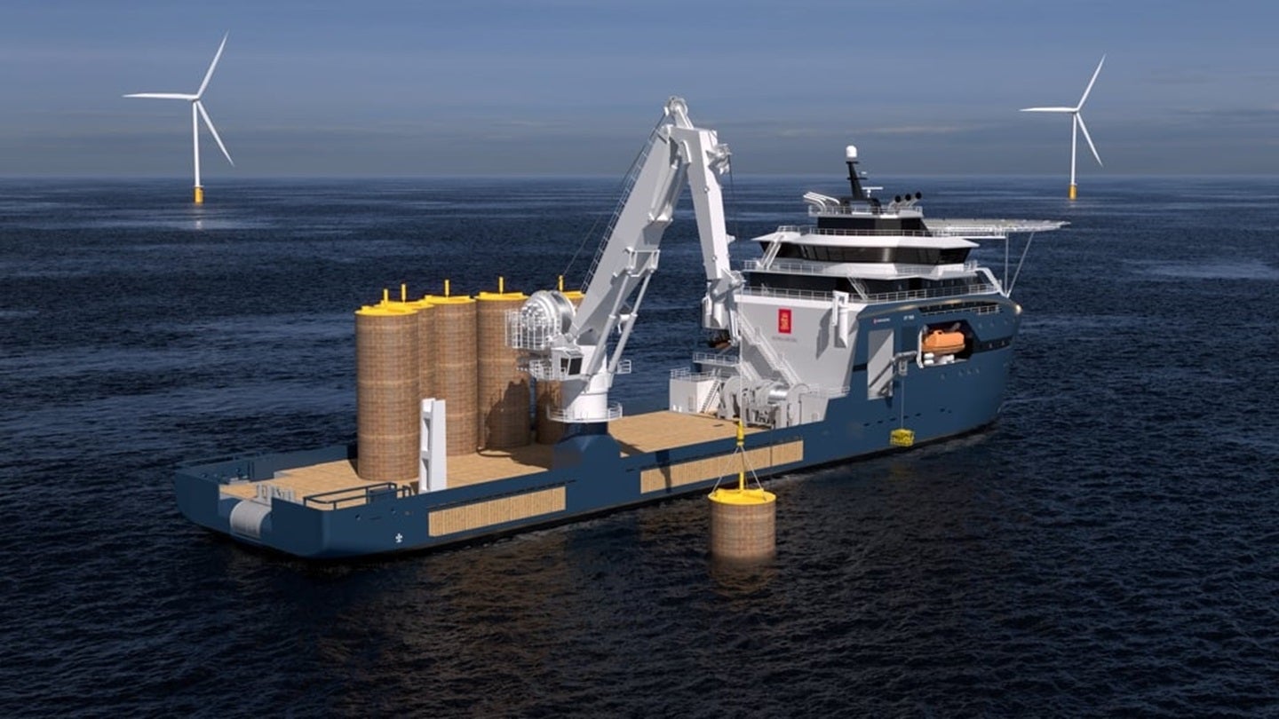 Kongsberg Maritime unveils mooring solution for offshore construction vessels