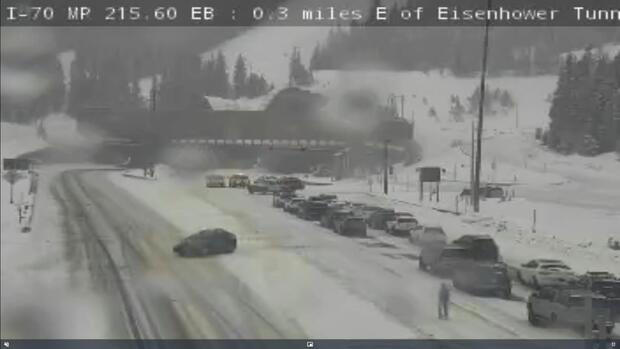 Interstate 70 reopens at Eisenhower Tunnel in snowy Colorado conditions