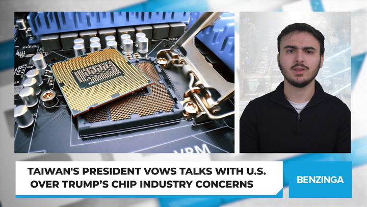 Taiwan's President Vows Talks With U.S. Over Trump’s Chip Industry Concerns