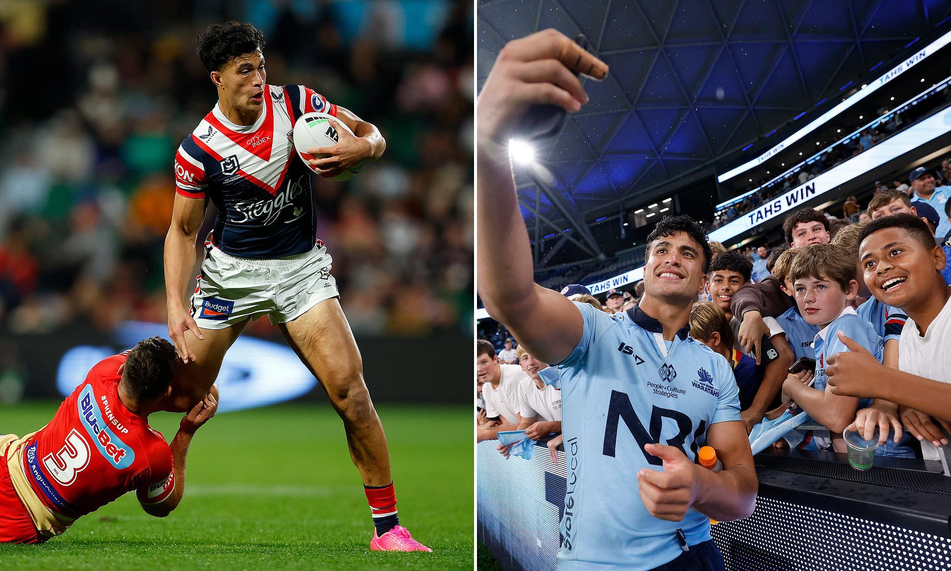 Freakish Joseph-Aukuso Suaalii shows what Sydney Roosters will be ...