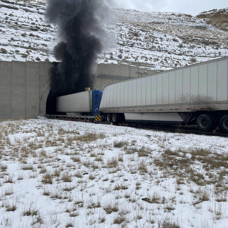 Deadly crash kills 2, ignites major fire inside I-80 tunnel near Green ...