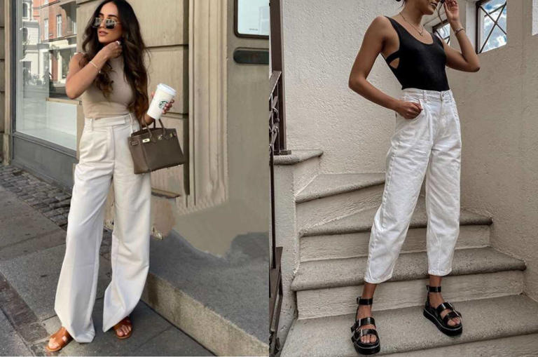 5 outfits con sandalias para lucir arreglada en el trabajo durante ...
