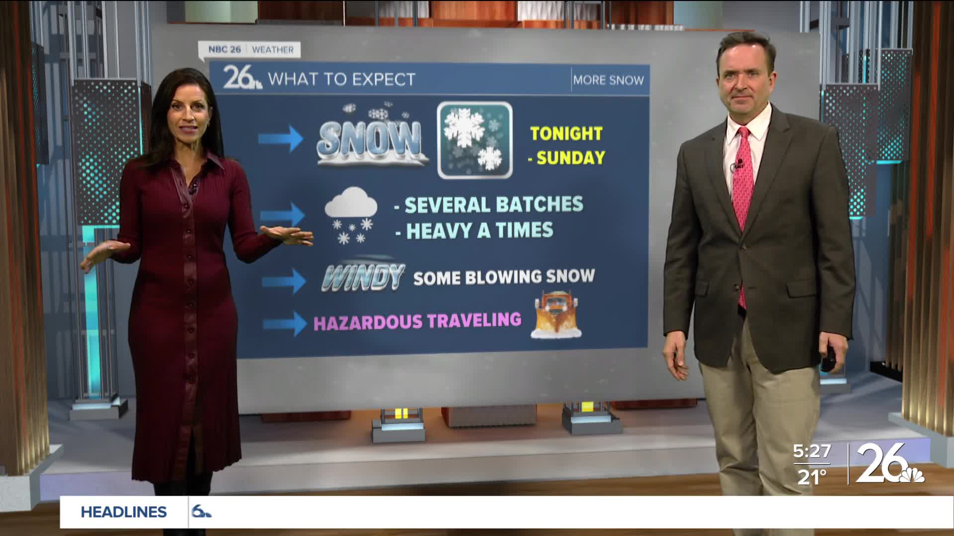 Here comes the snow again