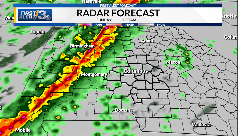 Clouds build back Saturday, mild before a stronger storm Sunday morning ...