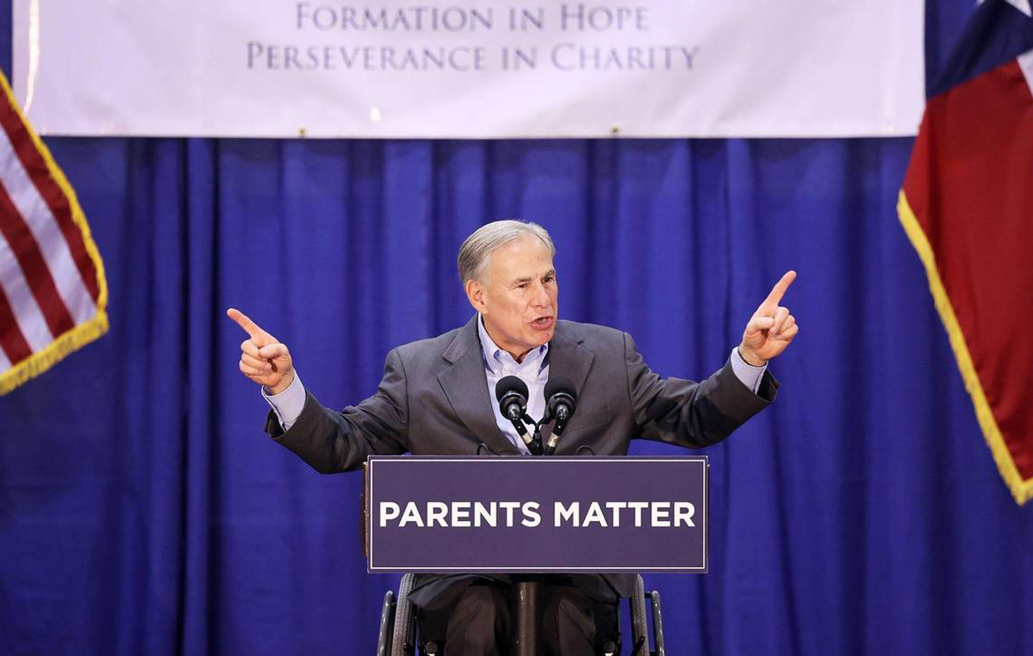 Did Gov. Abbott just admit that school vouchers will defund public schools?