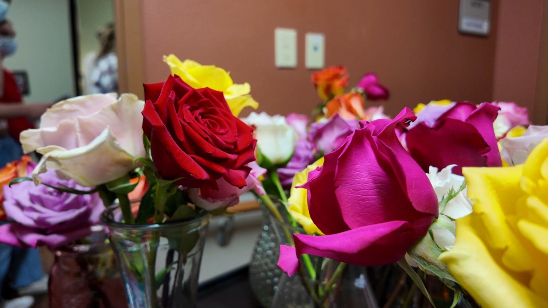 The ‘Cupid Crew’ delivers roses to seniors