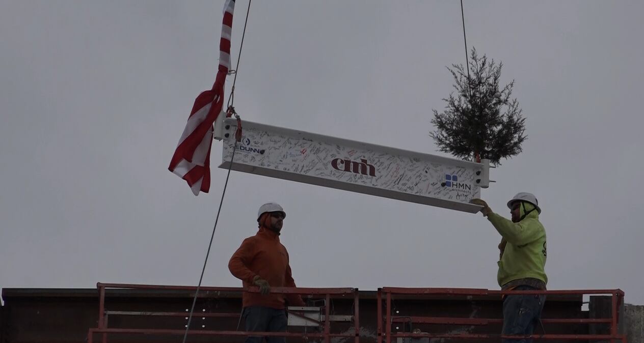 Citizens Memorial Hospital celebrates placement of final beam in new ...