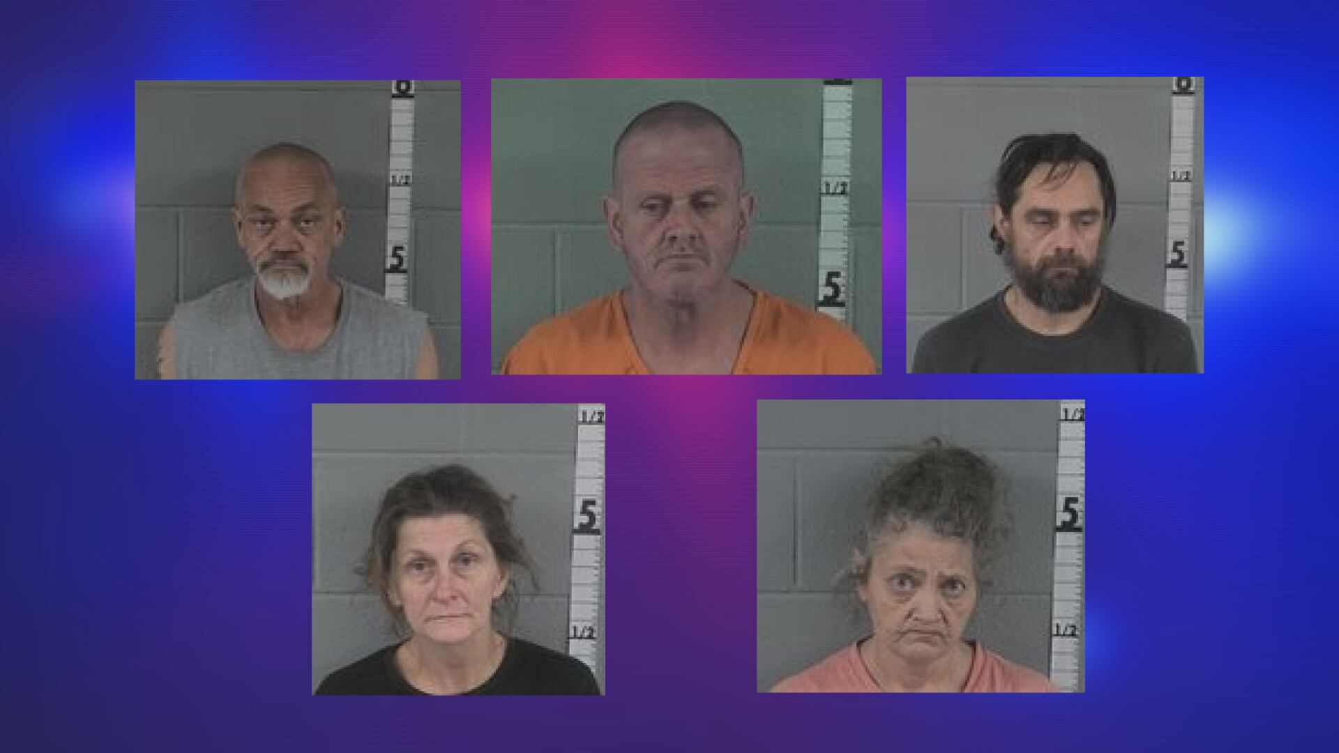 5 arrested in Indiana on meth charges