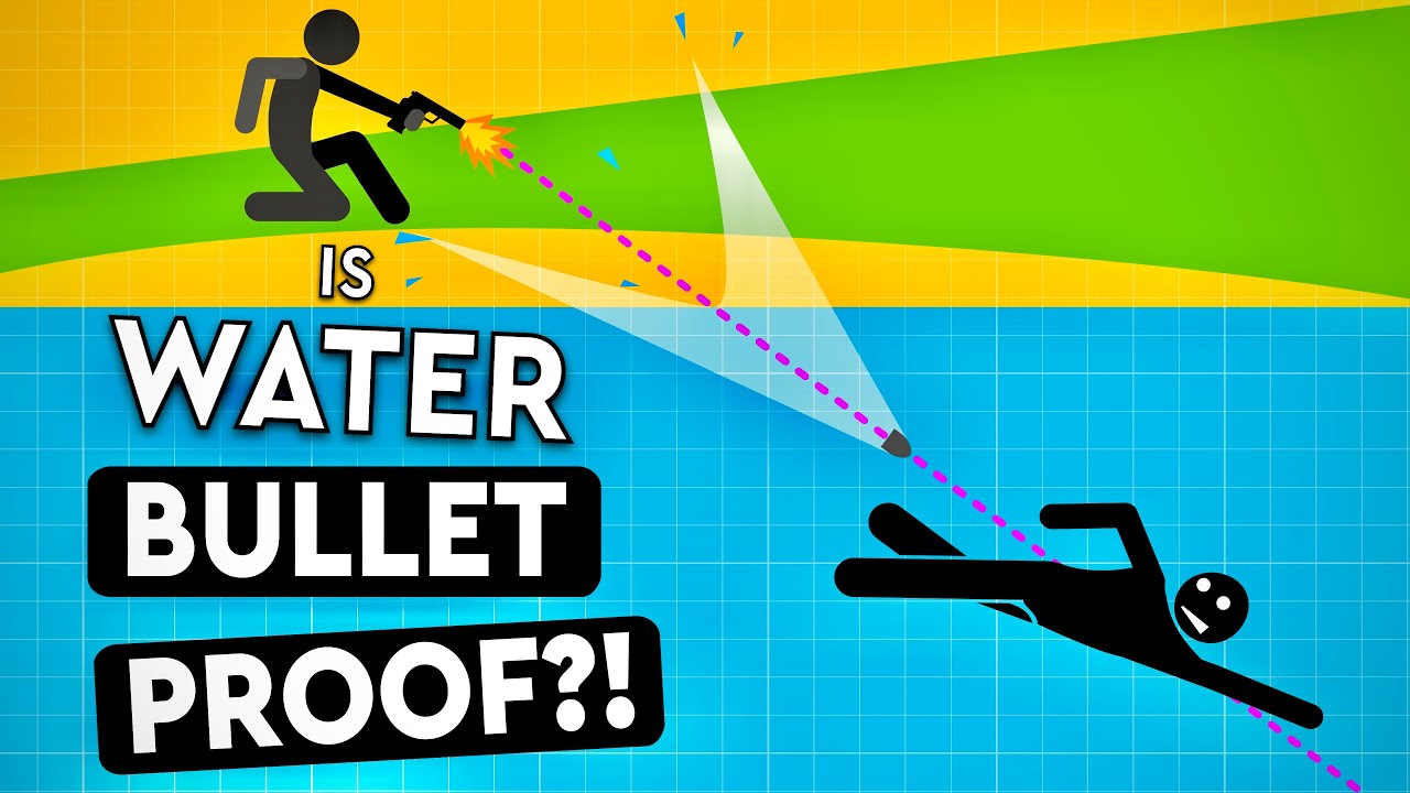Discover whether water can slow or stop bullets in real tests