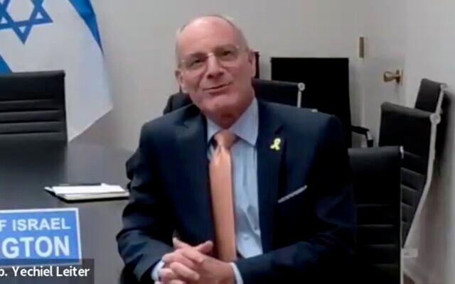 Israel’s US envoy: Egypt’s Sissi is breaking peace deal, ‘playing both ...