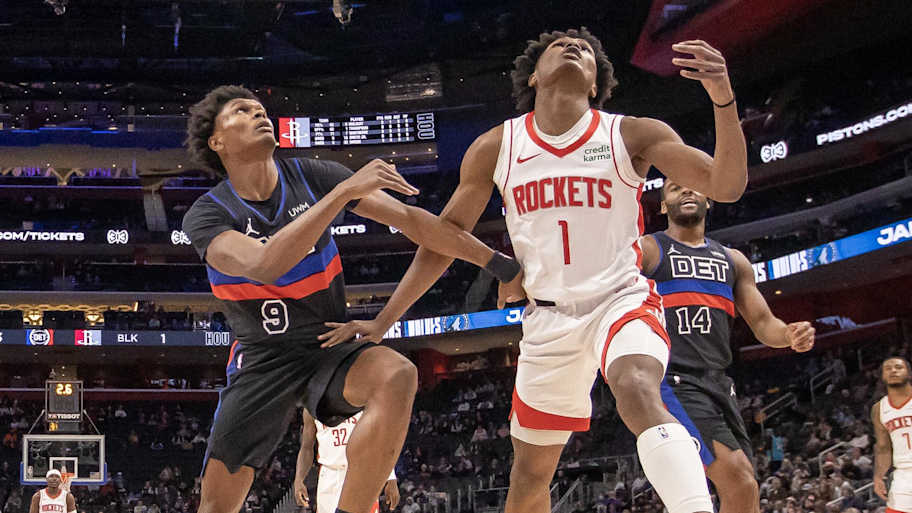 Detroit Pistons, Houston Rockets Players Go Viral for Stat Comparison