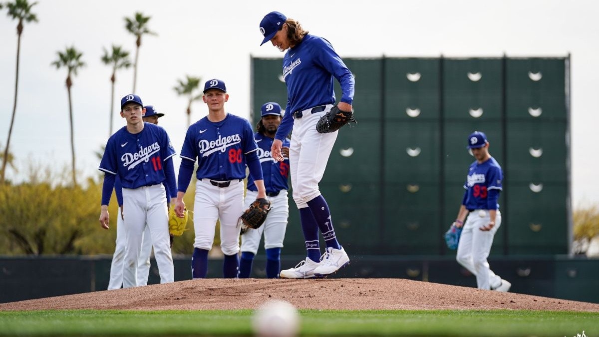MLB: Dodgers announce final spring training rotation before jetting off ...