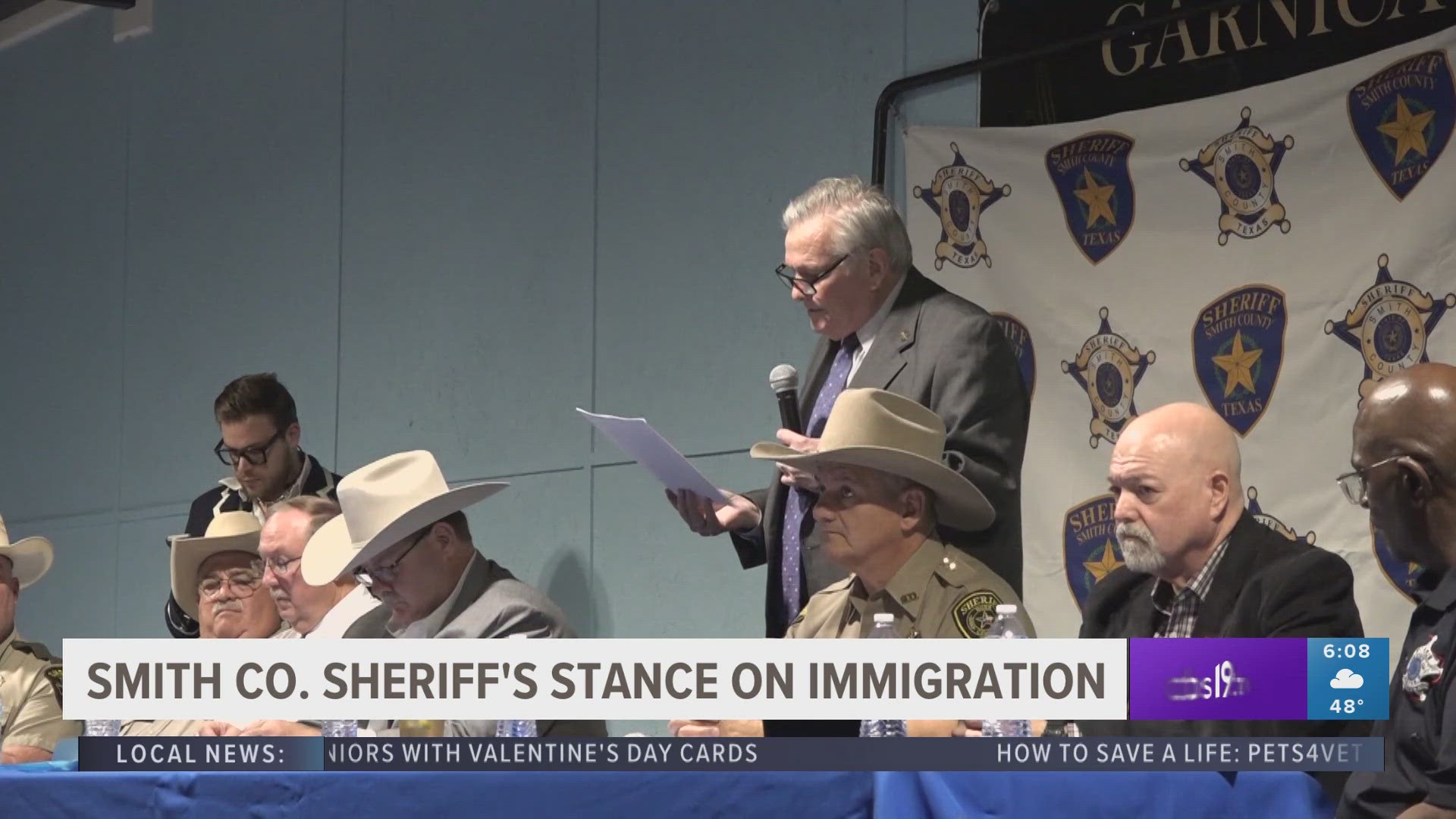 Smith Co. Sheriff Larry Smith clarifies stance on immigration following ...