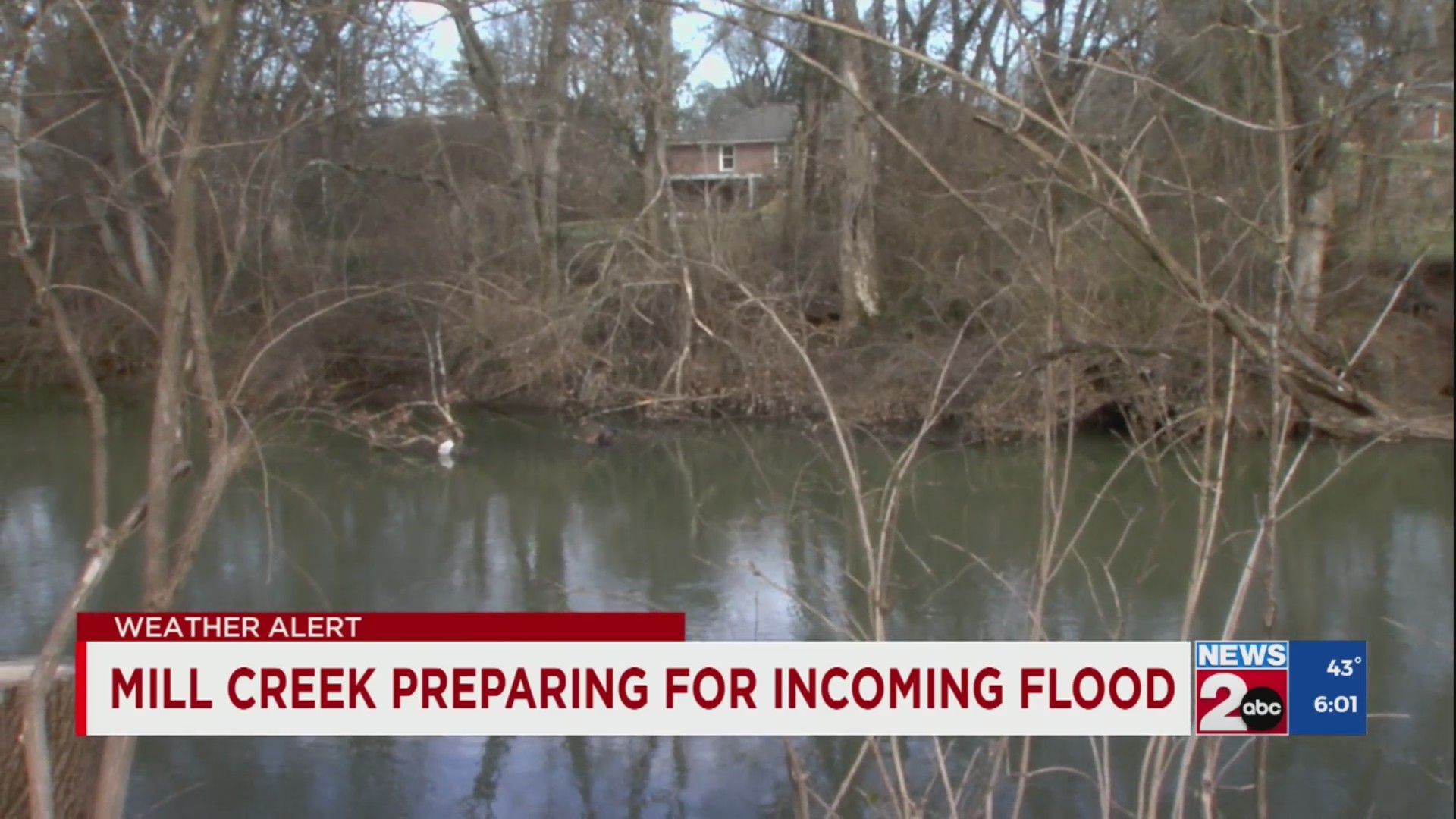 Community prepares for possible Mill Creek flooding
