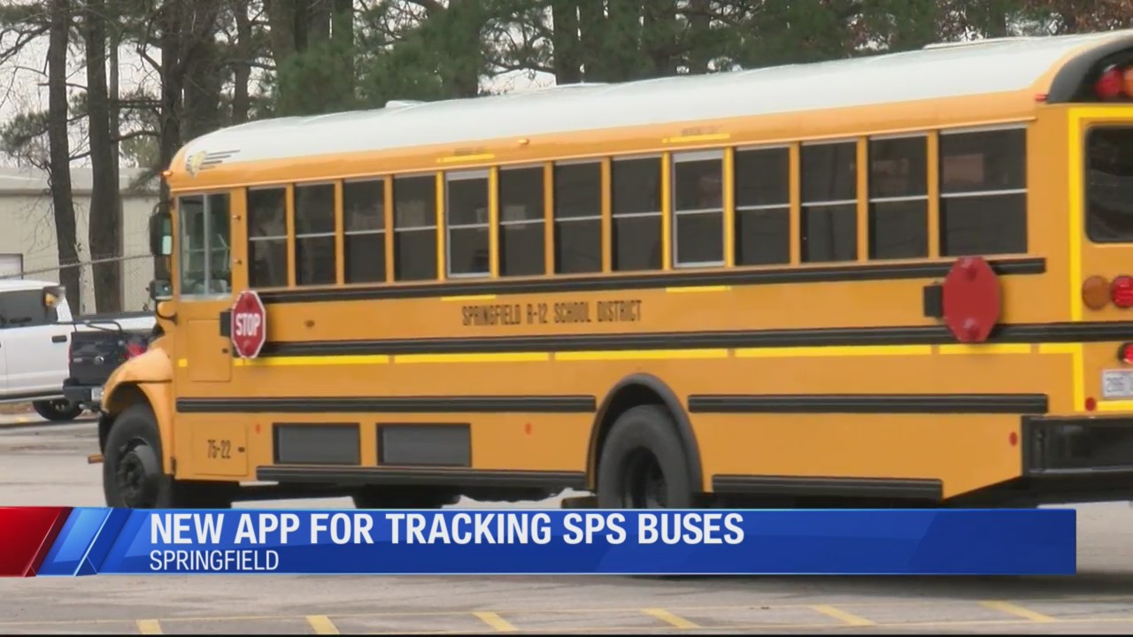 New app for tracking Springfield school buses