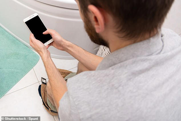 Scientists reveal scrolling on the toilet might give you 'text neck'