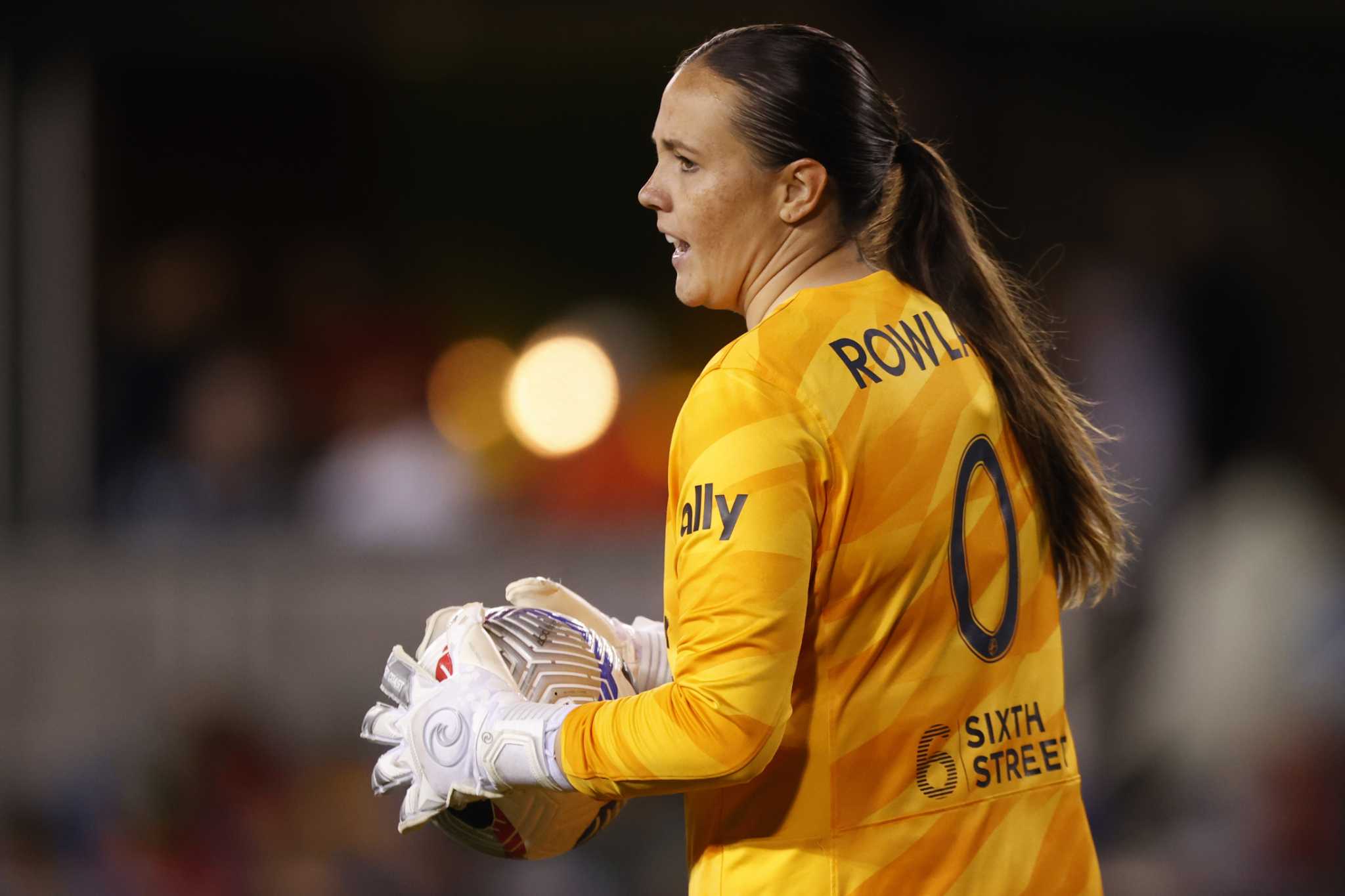Bay FC starting goalkeeper Katelyn Rowland retires during training camp