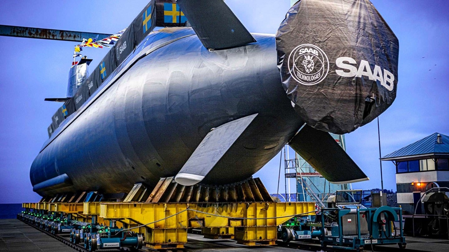 Saab launches last Gotland-class SSK after mid-life upgrade